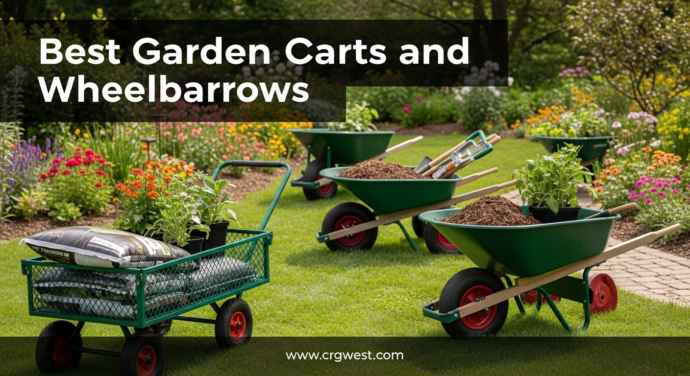 10 Best Garden Carts and Wheelbarrows (March 2026) Tested