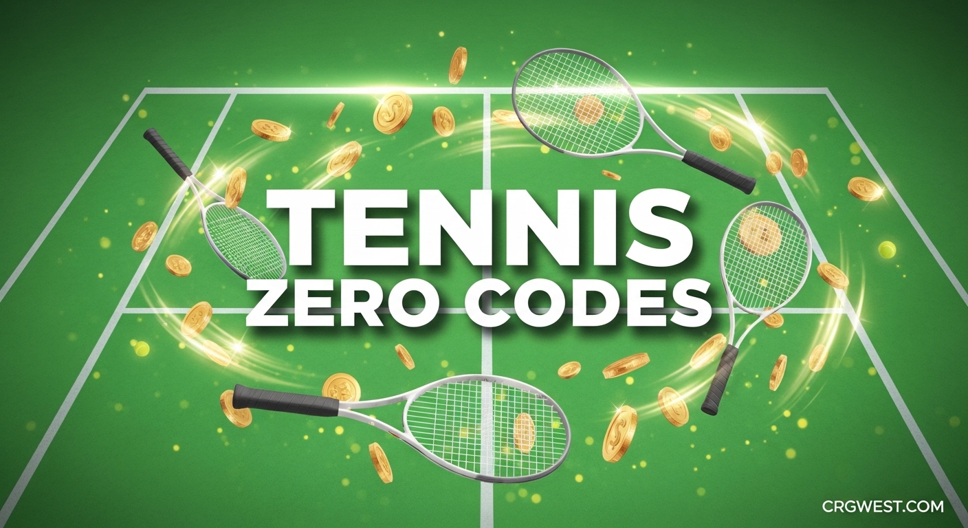 Tennis Zero Codes (March 2026) 2+ New Codes Available