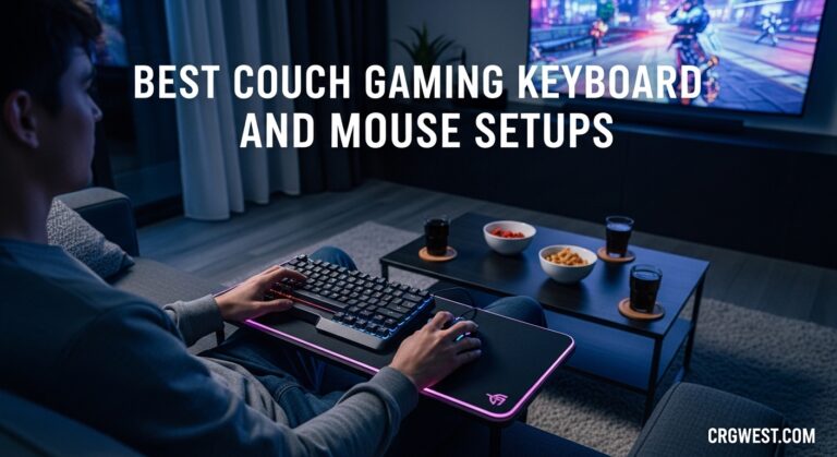 8 Best Couch Gaming Keyboard and Mouse Setups (March 2026) Complete Guide
