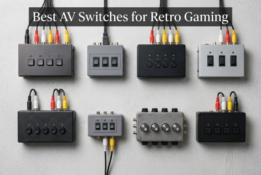 8 Best AV Switches for Retro Gaming (March 2026) - Complete Guide