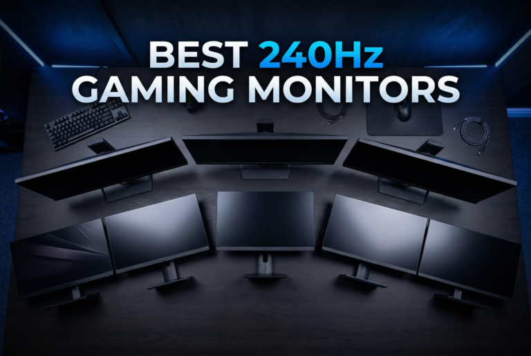 19 Best 240Hz Gaming Monitors for Competitive Play (March 2026)