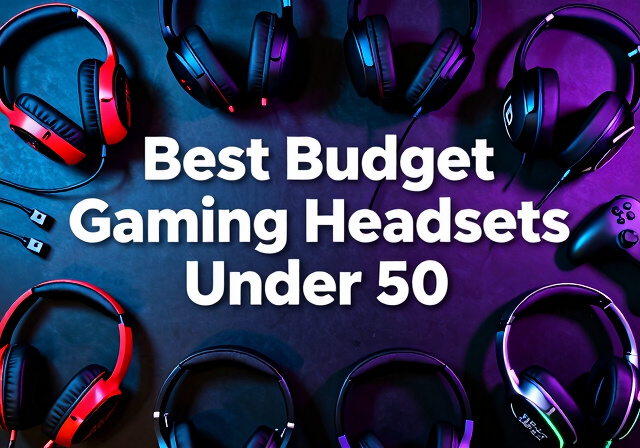 8 Best Budget Gaming Headsets Under $50 (March 2026) Tested & Reviewed