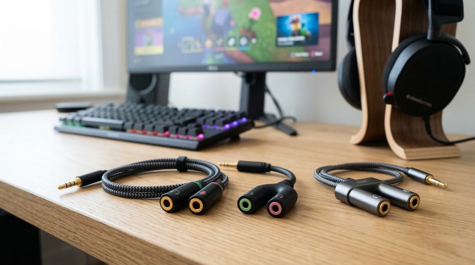 8 Best 3.5mm Audio Y-Splitter Adapters for Gaming Headsets (March 2026)