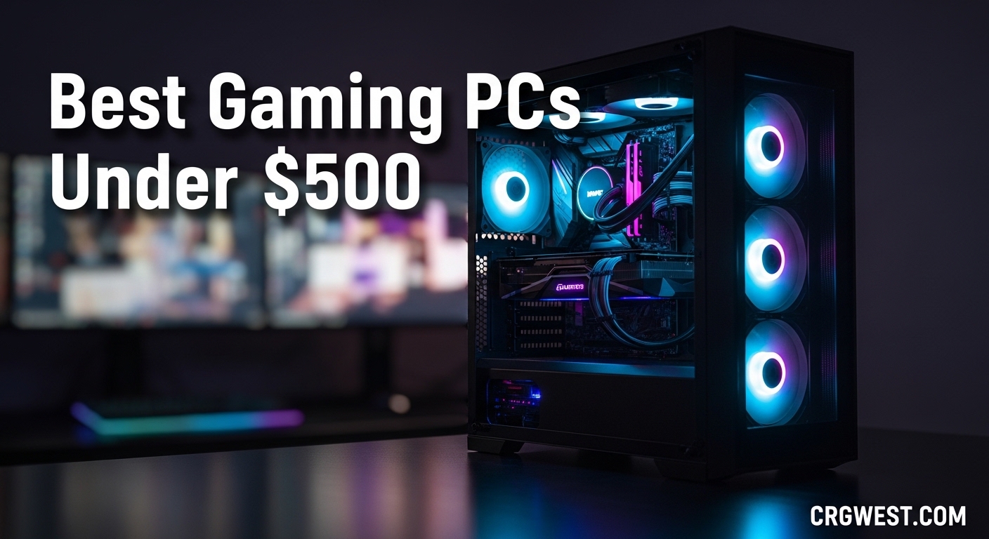 10 Best Gaming PCs Under $500 (April 2026) Expert Tested